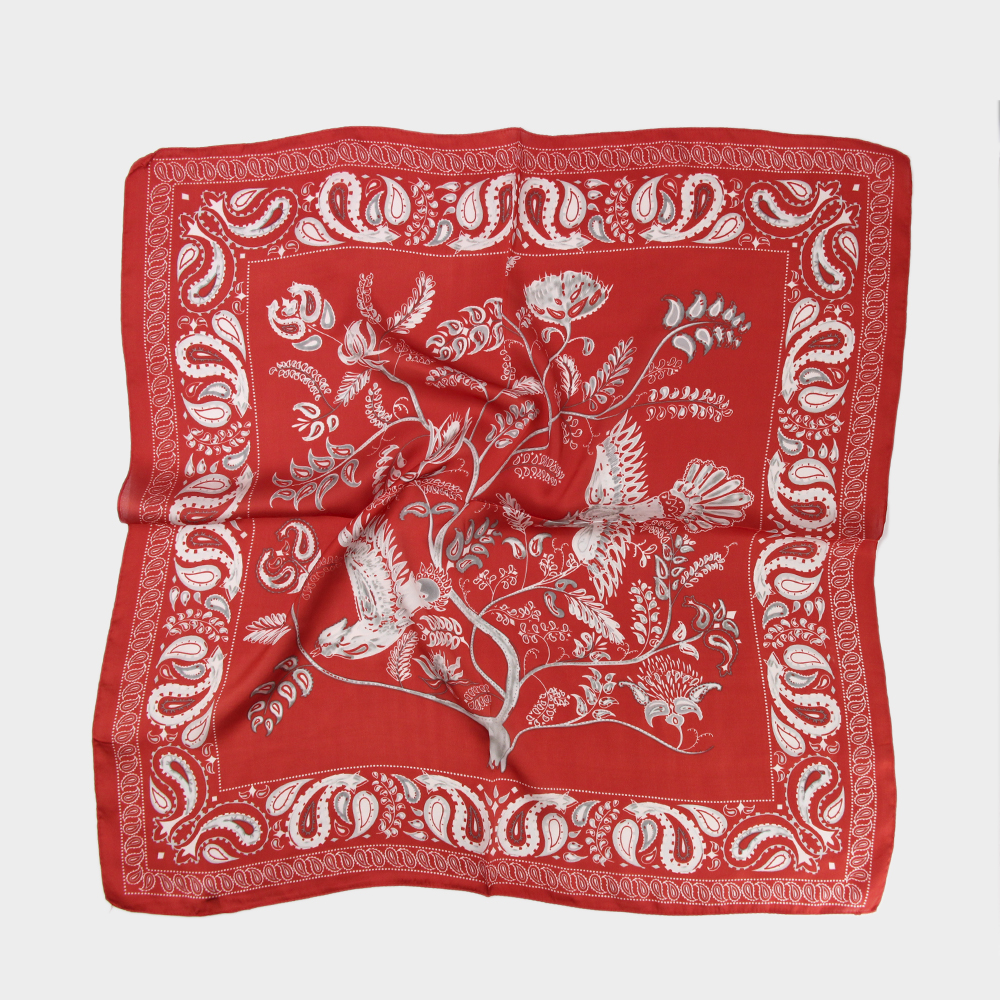 Pañuelo seda corto animal print – KASPI