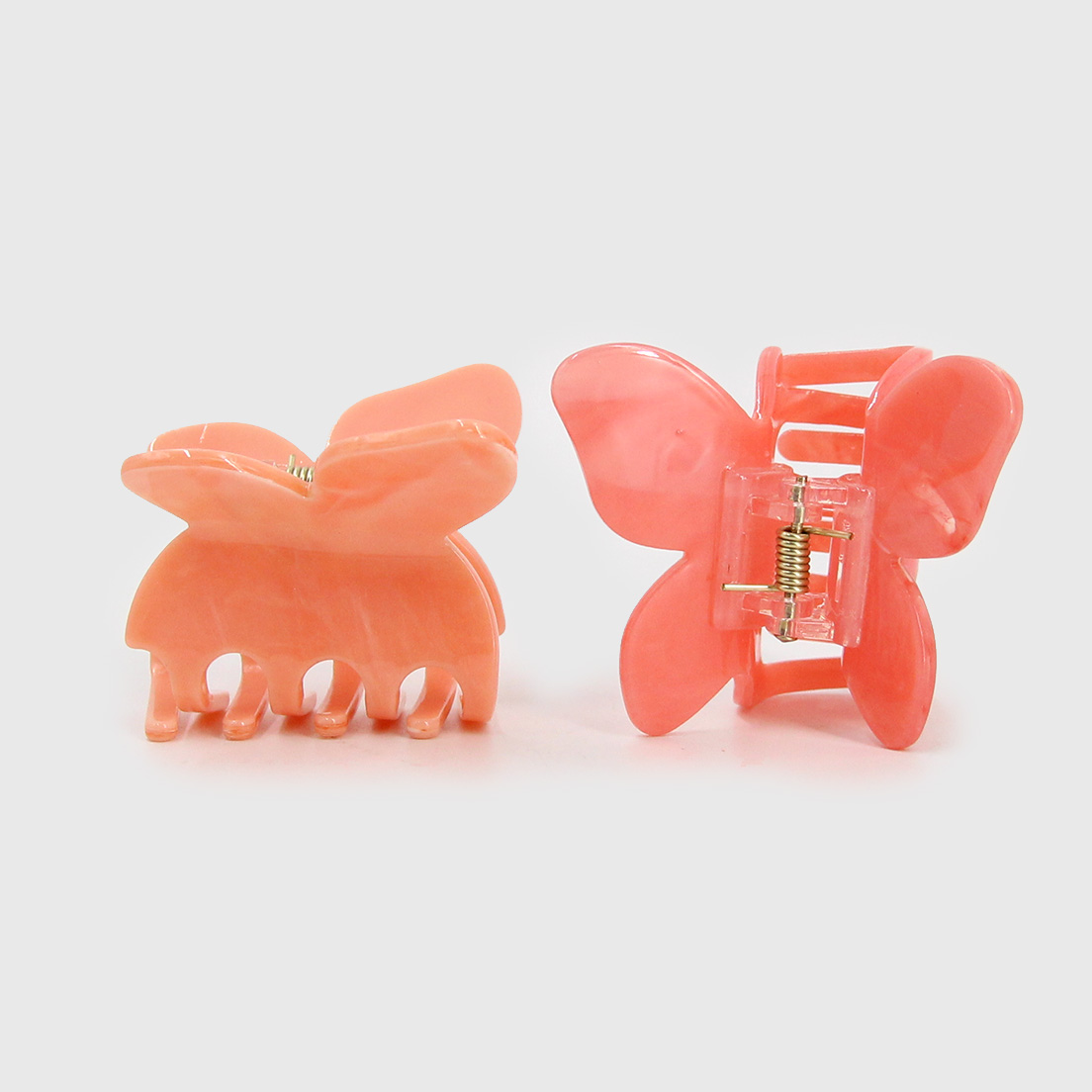 Par hair clip resina marmoleado – KASPI